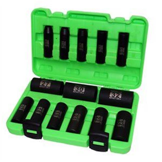 Grip on Tools 254733 15 Piece Metric Deep Impact Socket Set - Walmart ...