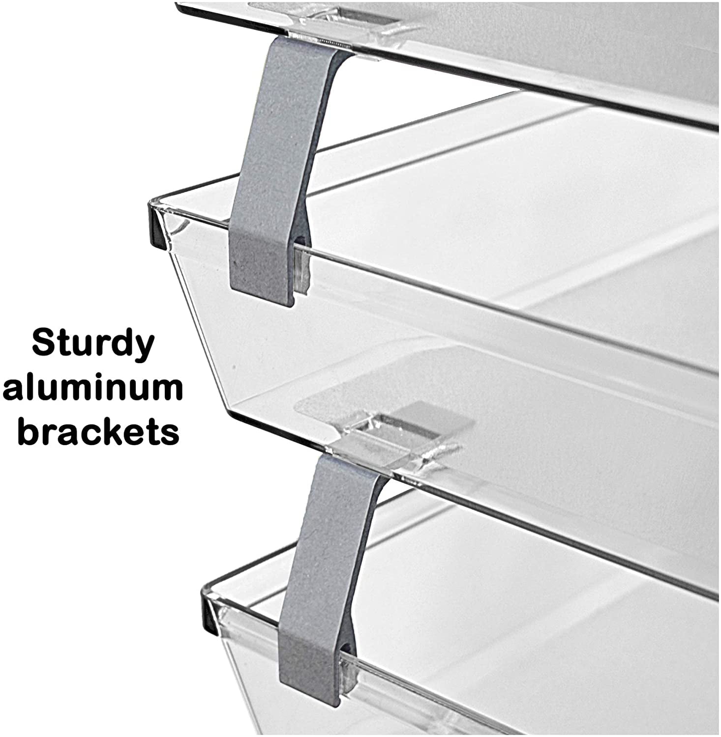 Buy Acrimet Facility 3 Tier Letter Tray Front Load Plastic Desktop File ...