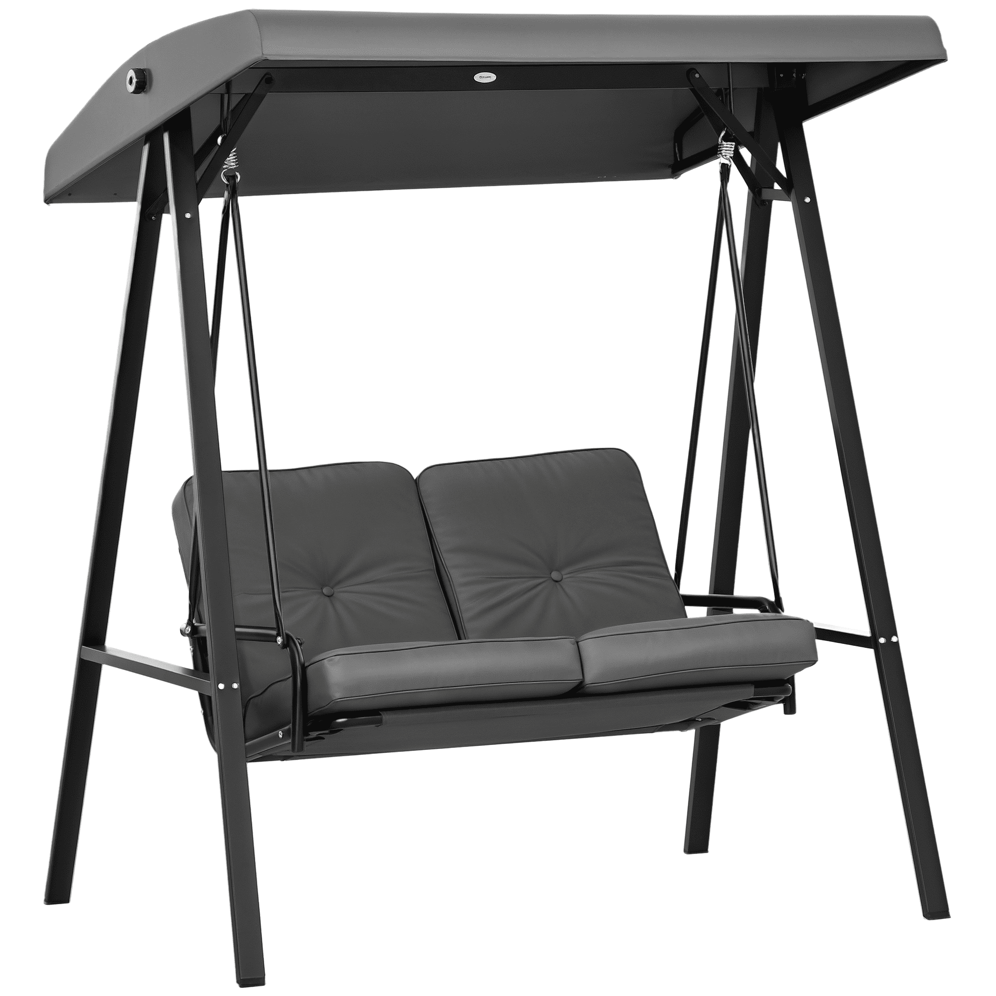 Click here for Outsunny 2 Seater Outdoor Swing Chair Porch Swing... prices