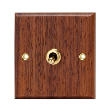25 Switch Plate Tags DEN Name Signs Labels Chrome Brass Traditional ...