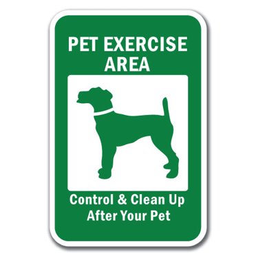 Poopy Pouch Pet Waste Station Replacement Sign - Walmart.com