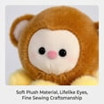 Cutie Pie Lion-Capybara Hybrid Plush, Adorable Cuddle Friend Stuffed ...