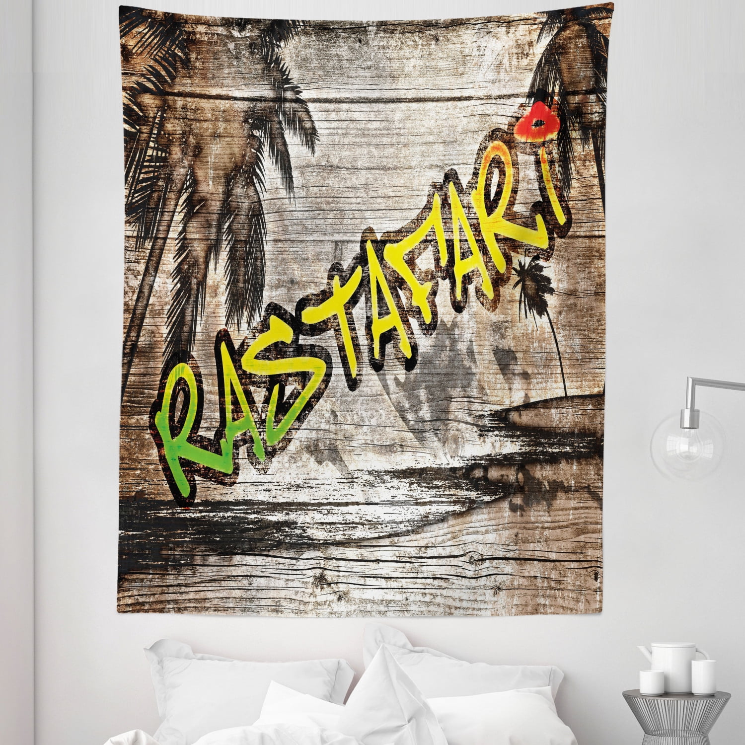 Rasta Tapestry, Jamaican Reggae Music Inspired Rastafari Street ...