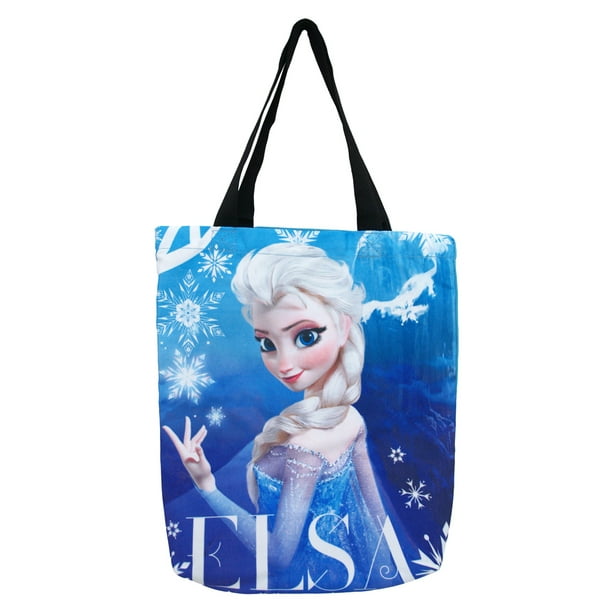 Disney - Frozen Elsa Disney Animated Movie Sublimated Blue Shoulder ...