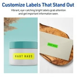 Avery Removable Labels, 1" x 2-5/8", Assorted Neon, 360ct (6479 ...