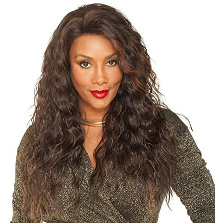 Vivica A. Fox OLIVIA-V New Futura Fiber, Deep Lace Front Wig in Color ...