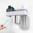 LIANTRAL Toothbrush Holder with Germ Protecting Cover and ...