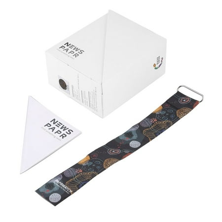 Personalized Paper Watch Paper Strap Magnetic Closure Buckle LED ...