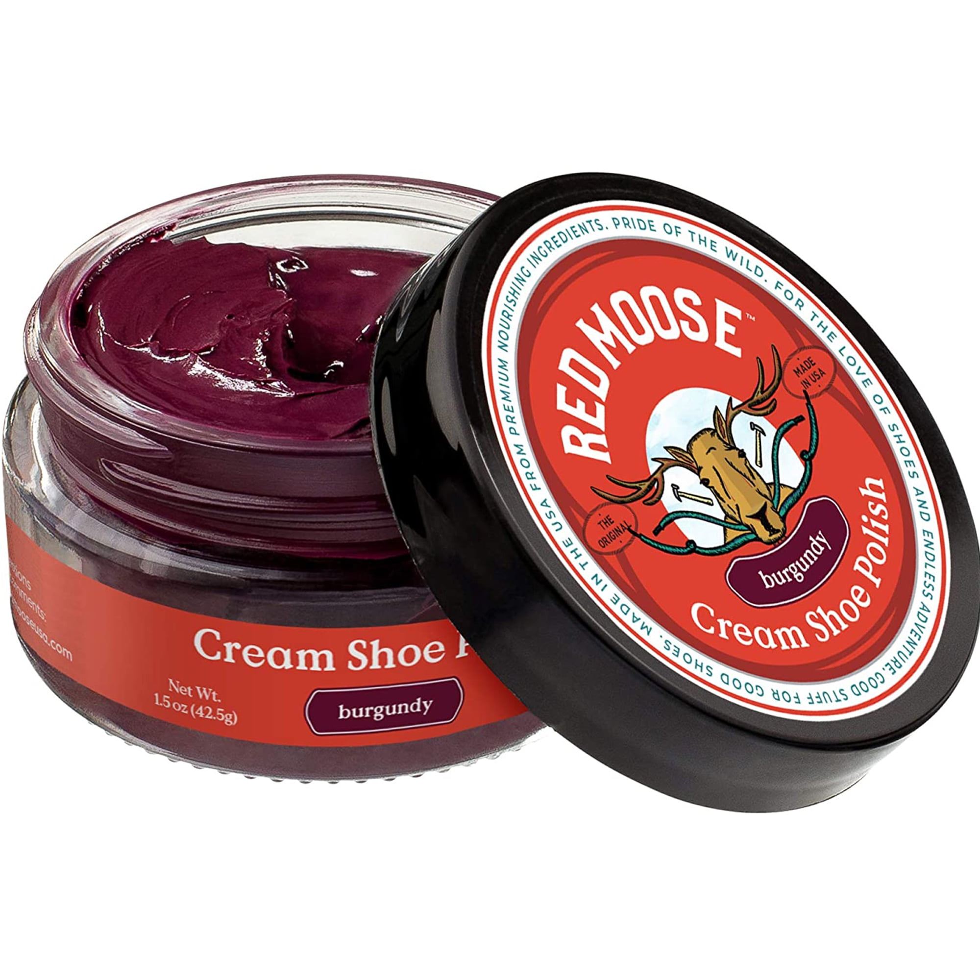 Red Moose Boots and Shoe Cream - Shoes Handbag Wallet Leather Polish ...
