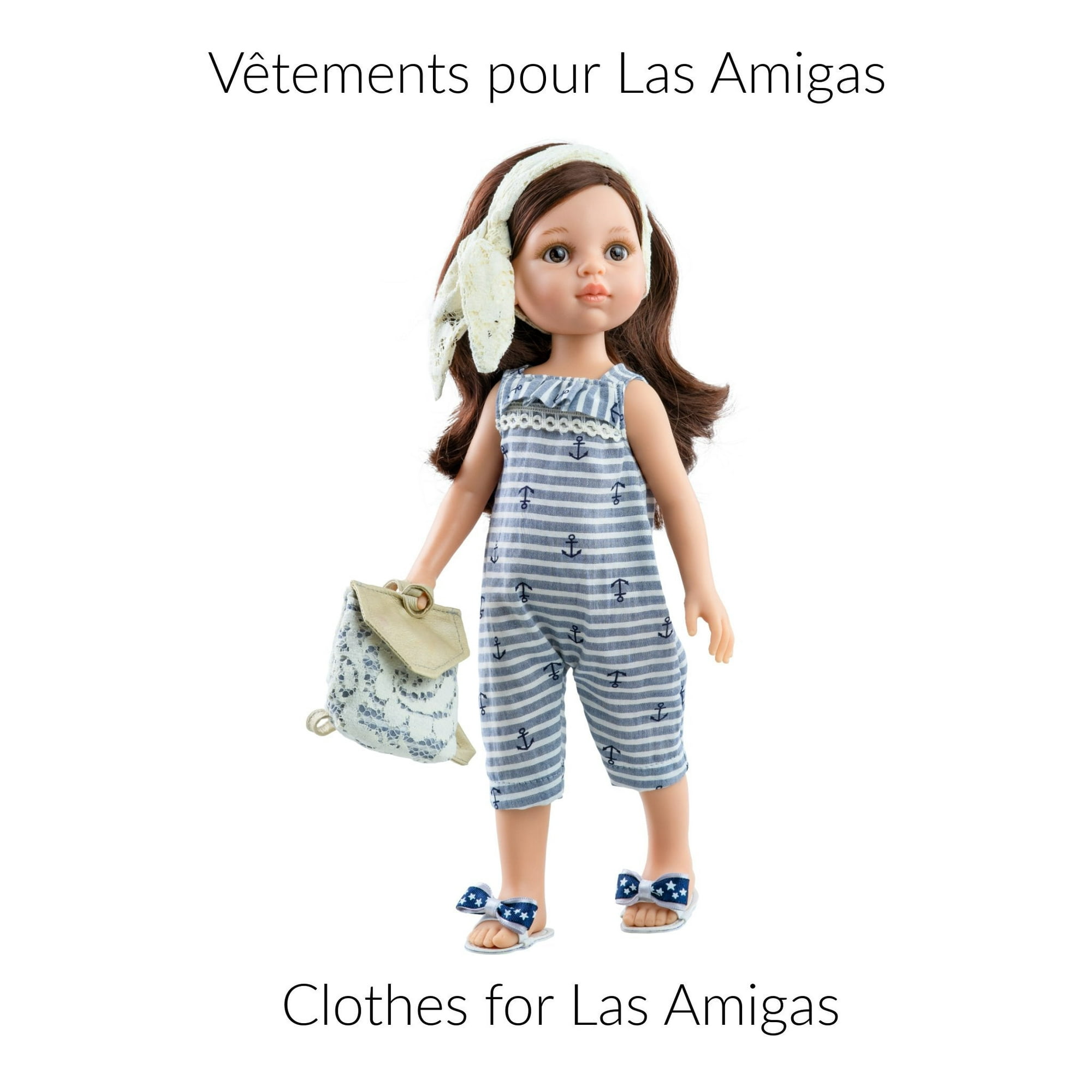 Click here for Las Amigas Doll Clothing - Beach Set - Paola Reina prices
