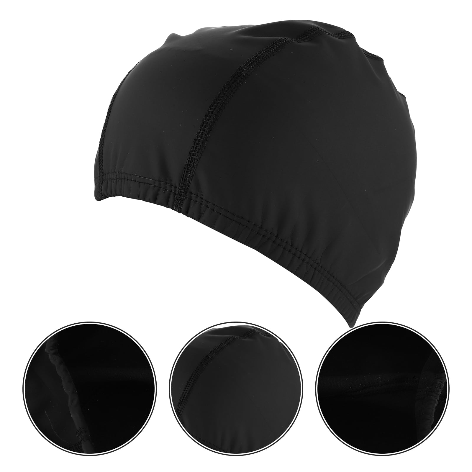 Click here for Washwepe Waterproof Cap For Swimming Black 1set Fo... prices