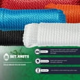 SGT KNOTS Solid Braid Nylon Utility Rope - Multipurpose Smooth Nylon ...