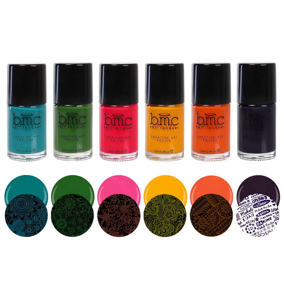 BMC 2nd Generation Creative Nail Art Stamping Polishes - Essentials ...