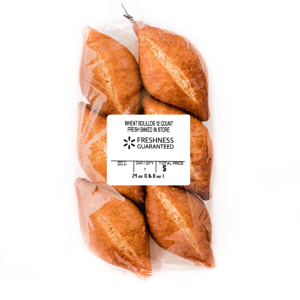 Freshness Guaranteed Wheat Bolillos, 24 oz, 12 Count - Walmart.com ...