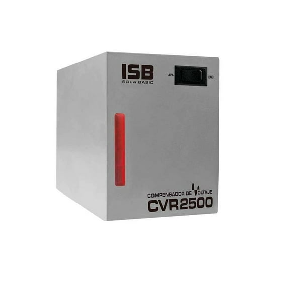 Regulador de Voltaje Sola Basic CVR2500PL 2500VA 1500W Regulador de ...
