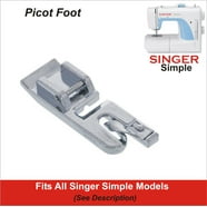 Singer Compatible 1/4 Inch Foot With Guide XC6800251 Fits Quantum ...