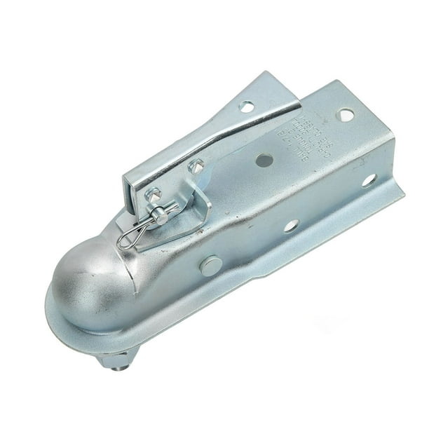 Hitch Ball Coupler,2.36in Trailer Coupler Straight Trailer Couplerwith ...