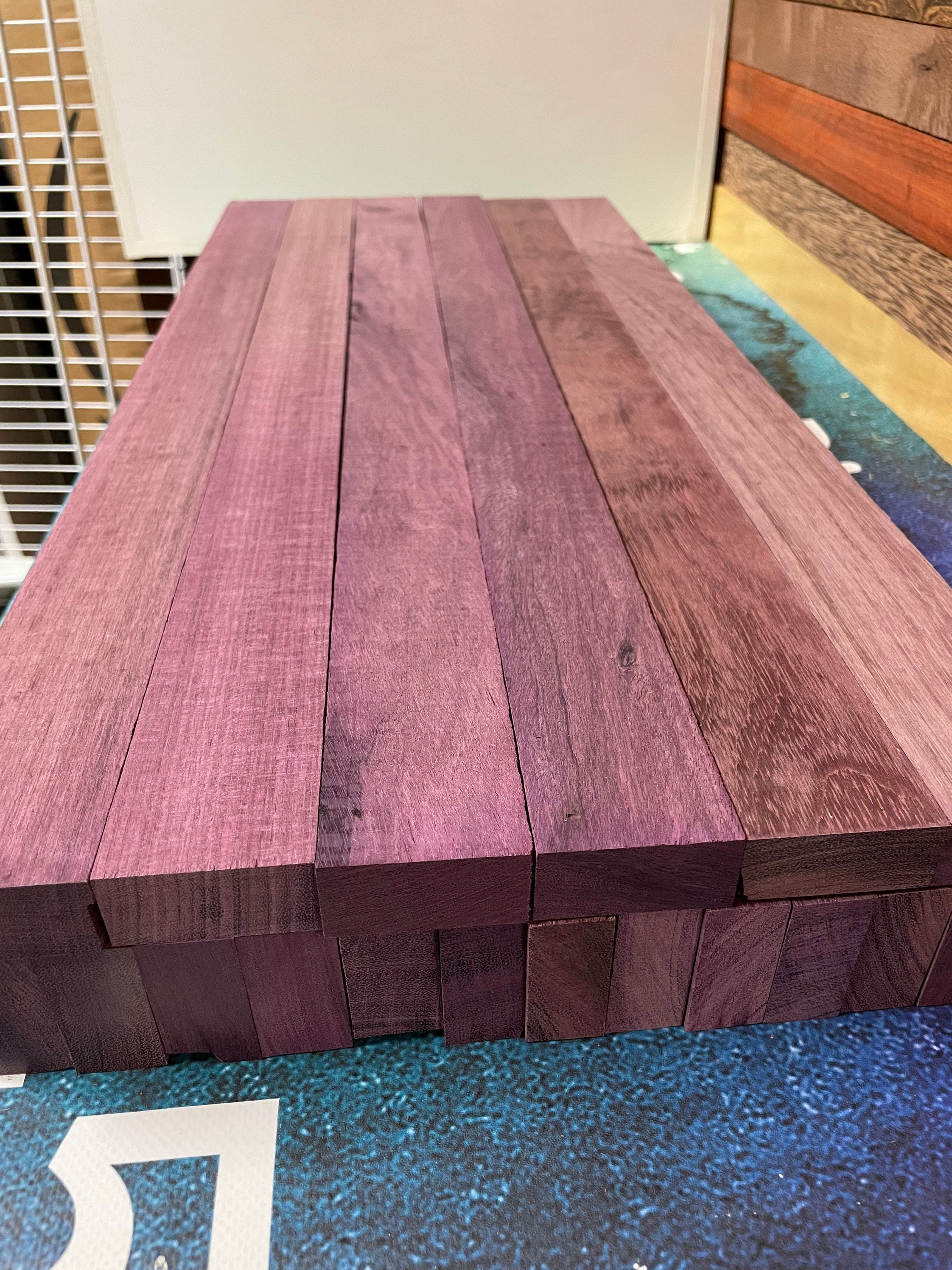 Stumps Custom Wood purple heart cutting board blanks hardwood cutting ...