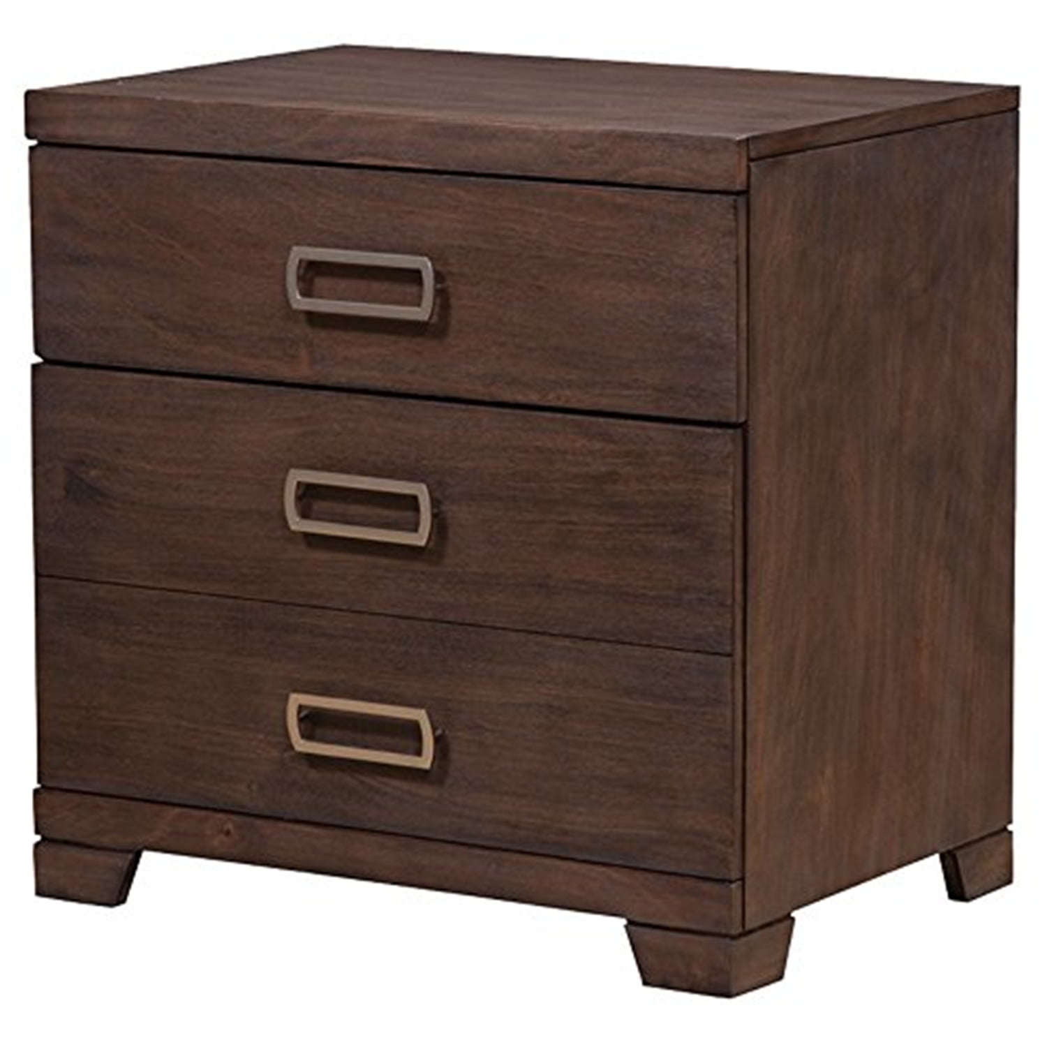 Alpine Furniture Savannah 2 Drawer Nightstand - Walmart.com
