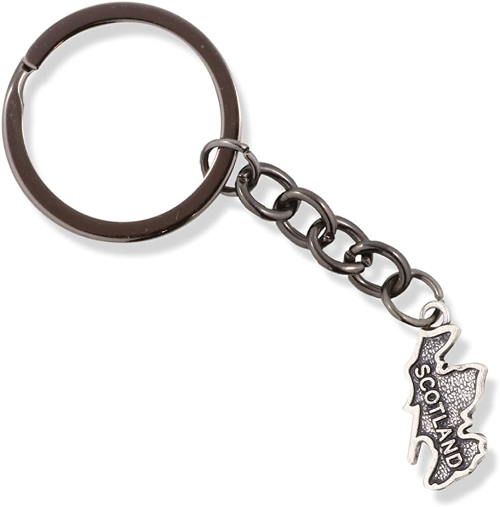 EPJ Scotland Country Map Charm Keychain - Walmart.com