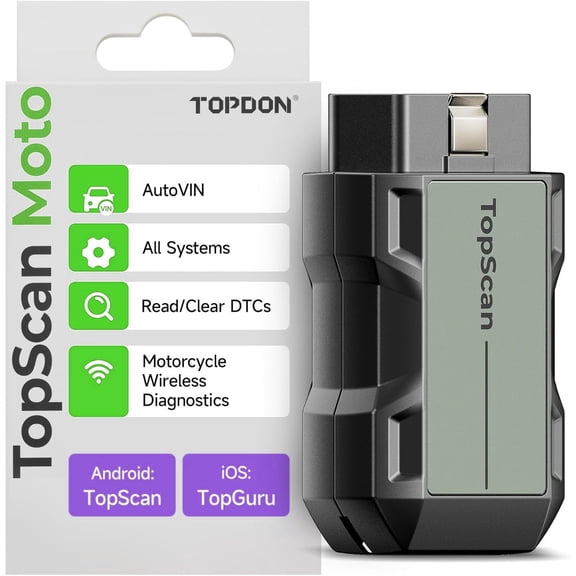 TOPDON TopScan Moto - Diagnostic Scan Tool for Ducati Motorcycles ...