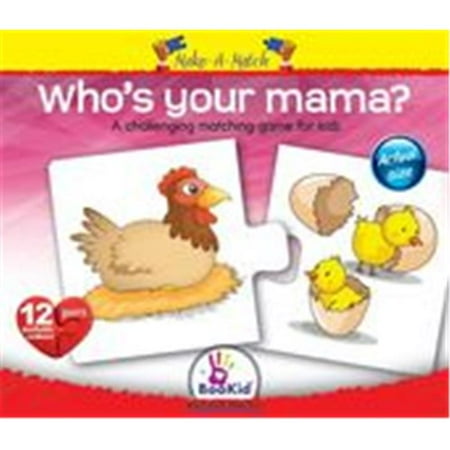 BooKid 72901058890102 Make a Match Puzzles Whos your Mama? - Walmart.ca