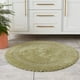 Saffron Fabs Bath Rug 36" Round Reversible Hand Woven Crochet Lace ...