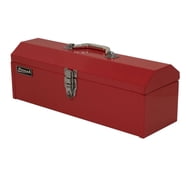 Urrea Industrial 18 In Metal Tool Box With Plastic Handle And Metallic ...