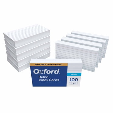 Ruled Mini Index Cards, 3 X 2.5, White, 200/pack | Bundle of 10 Packs ...