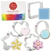 Wilton Cookie Cutter Set, Basic Shapes 6 ct. 2308-1235 - Walmart.com