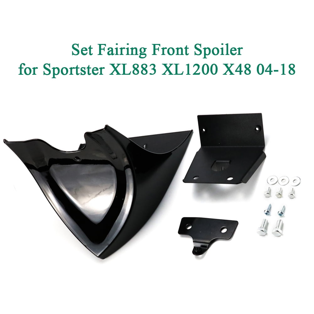 ALLTIMES Set Fairing Front Spoiler, for Harley for Sportster XL883 ...