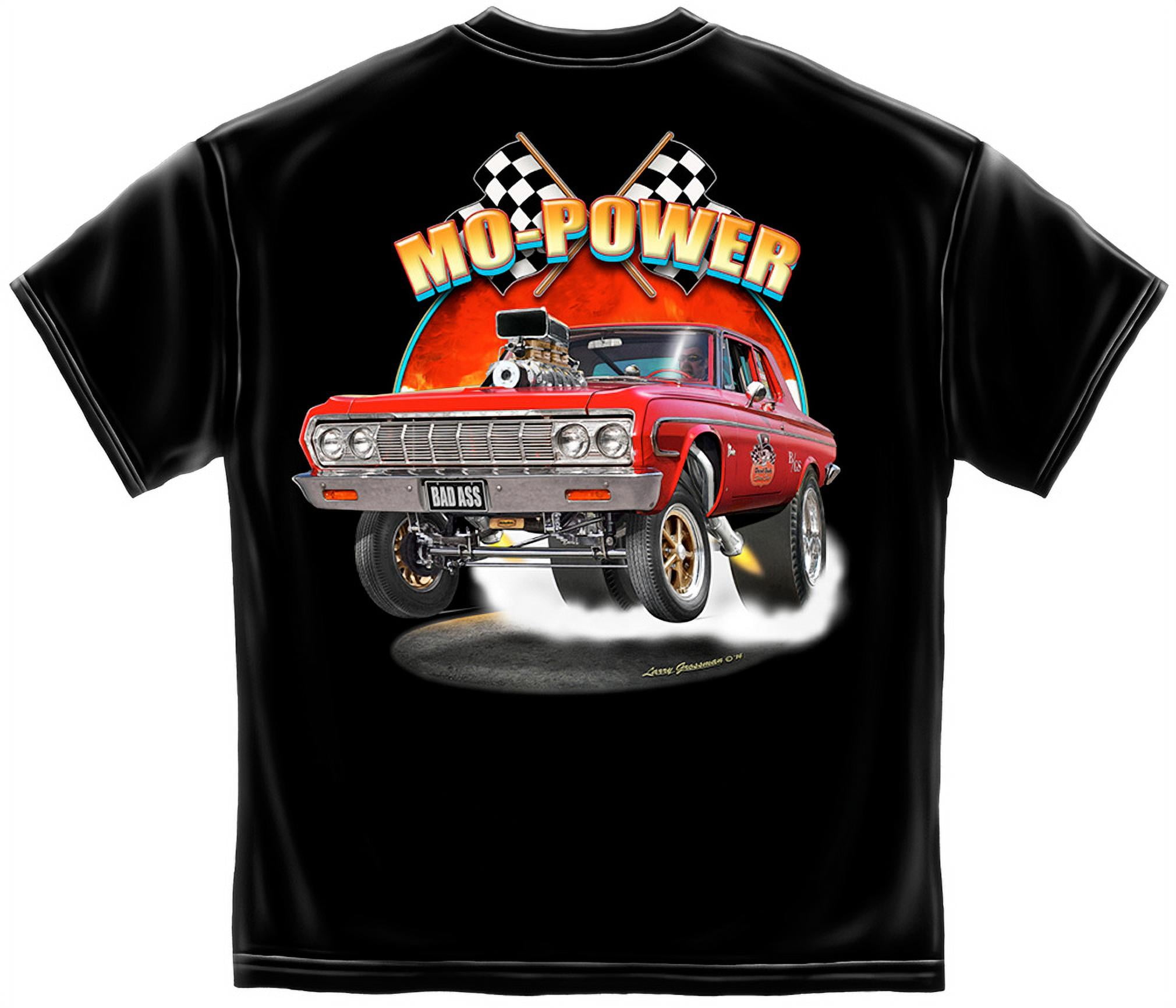 More Power Hot Rod Car T-Shirt by , Black - Walmart.com