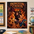 FESTIM Dungeon Crawler Carl Inspired Poster, Carl Donut, BookTok ...