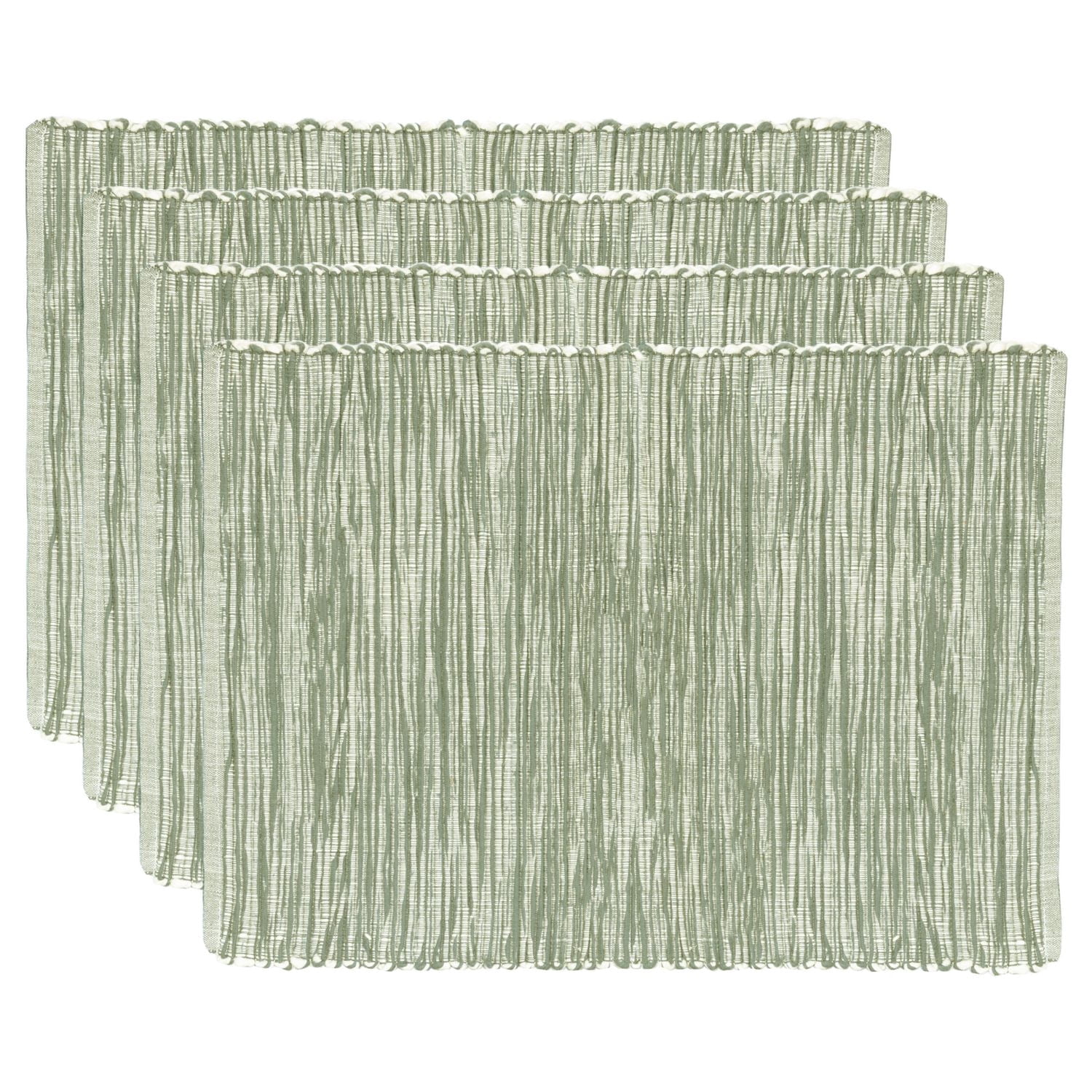 Click here for Fabstyles Shadows Cotton Placemats Set Of 4 Machin... prices