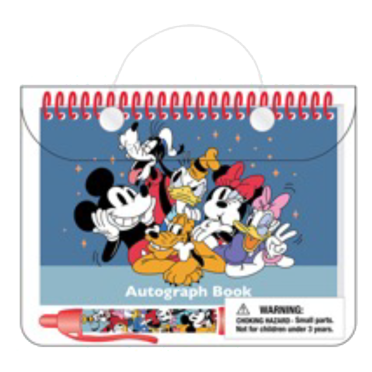 Disney Mickey Mouse and Friends Deluxe Autograph Journal Notebook with ...
