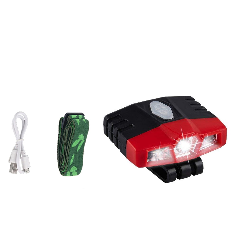 Portable Mini Hands Free LED Clip on Cap Light - 100 lumens Ultra ...