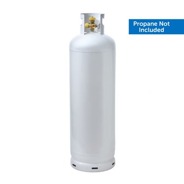 New 100 lb Steel Propane Tank with POL Valve - Ships Empty - Walmart.com
