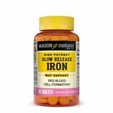 Slow Fe Iron Supplement for Iron Deficiency Slow Release Tablets, 45 Mg ...