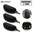 [3 Pack] Portable Glasses Case, AYAMAYA Ultra Light Soft EVA Sunglass ...