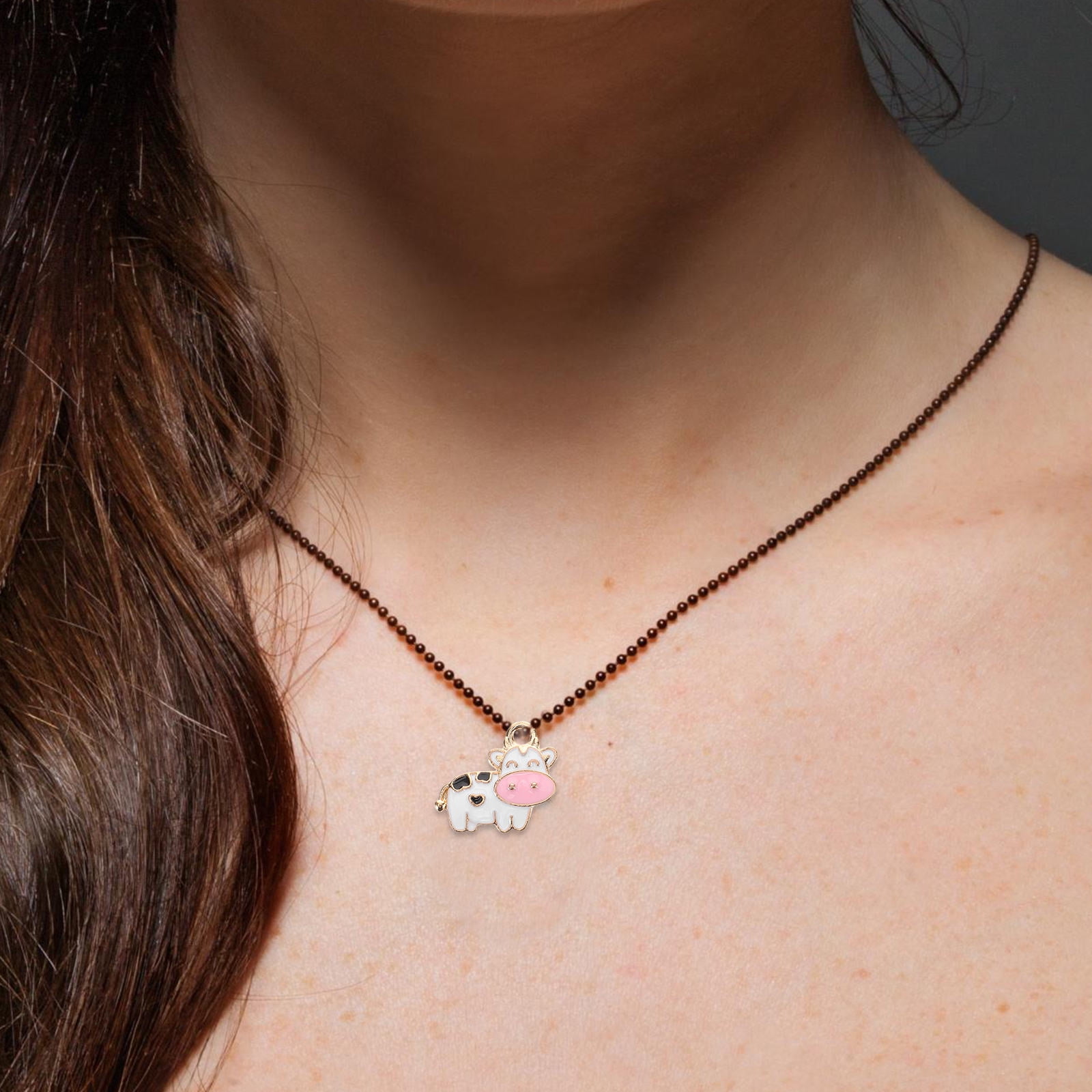 Click here for Oulii 10pcs Handmade Alloy Cow Pendants Multi Colo... prices