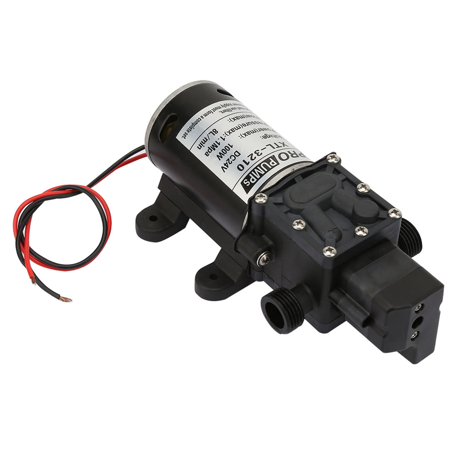 Bomba de agua de alta presión autocebante de diafragma eléctrica con ...