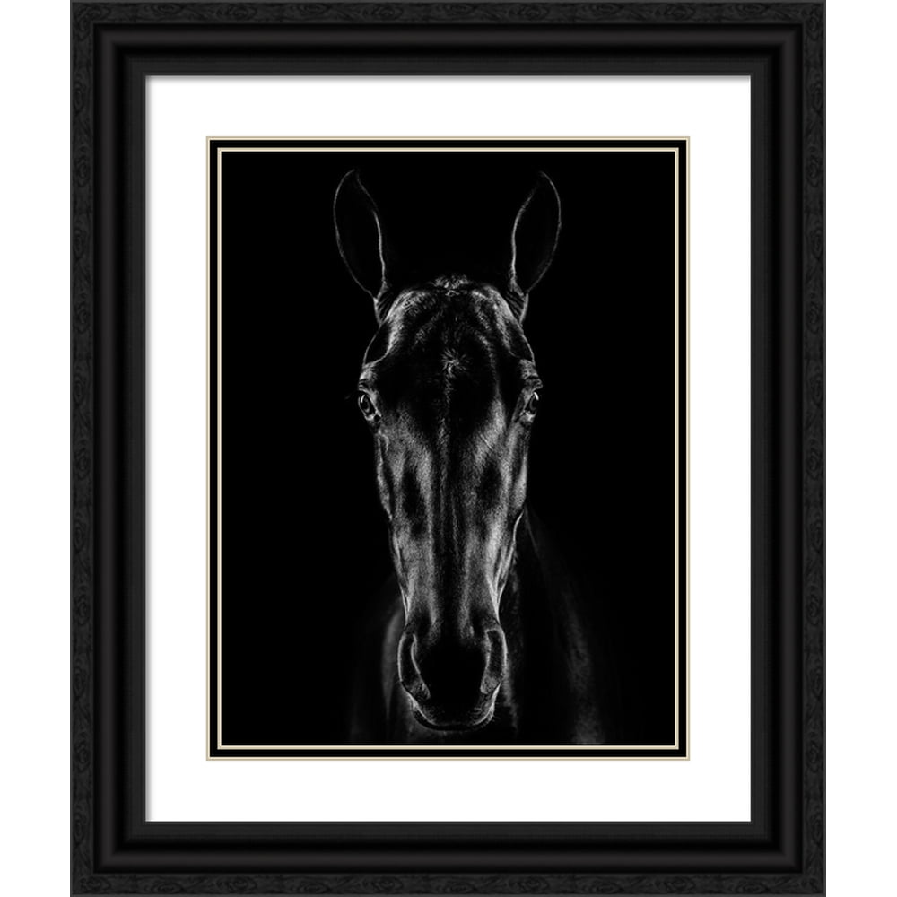 Carvalho, Jackson 19x24 Black Ornate Wood Framed with Double Matting Museum Art Print Titled ...