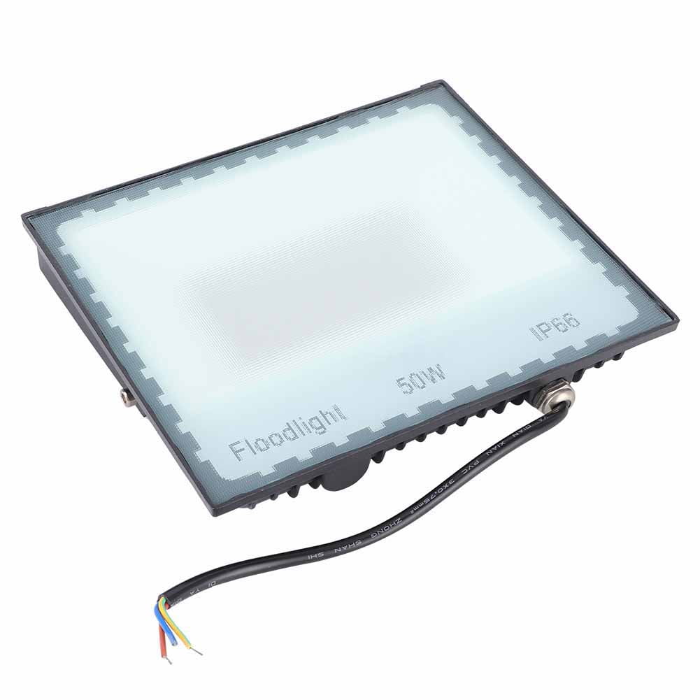 Proyector, reflector de 50 W y 100 LED, reflector para exteriores ...