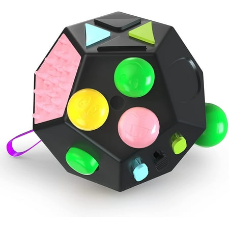 12 Sided Fidget Cube - Dodecagon Fidget Cube Depression Anti, Stress ...