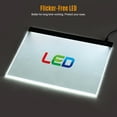 A3 LED Light Pad for Painting Translucent Drawing Board USB Powered ...