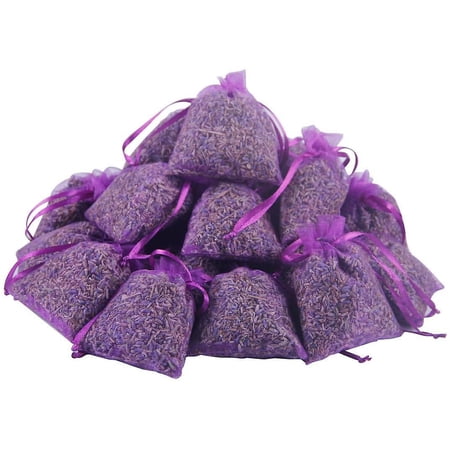 Lavender Bud Sachets - 12 Packets 100% Natural Dried Flowers | Walmart ...