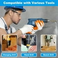 12pcs Masonry Drill Bits Set, Alloy Cross-Head Tile Drill Bits for ...