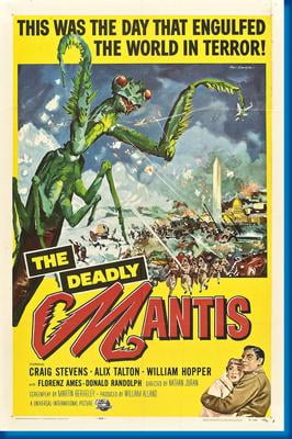 Deadly Mantis Movie Poster 24x36 Unframed, Age: Adults, Rectangle Z ...