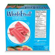 Whole Fruit Frozen Fruit Bars / Watermelon, 6ct | Walmart Canada