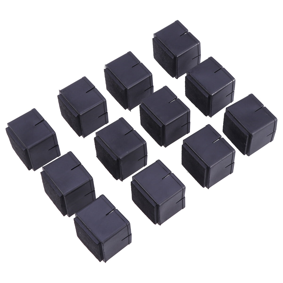 Click here for Homemaxs 12 Pcs Square Chair Leg Caps Feet Pads Fu... prices